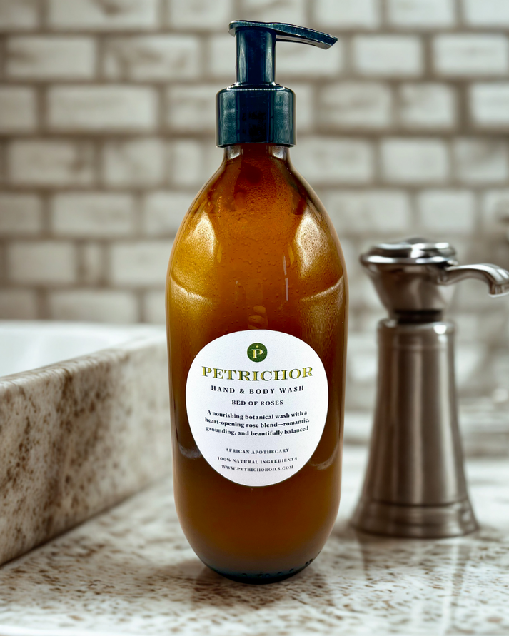 Hand & Body Washes + Conditioning Shampoos – Petrichor Oils